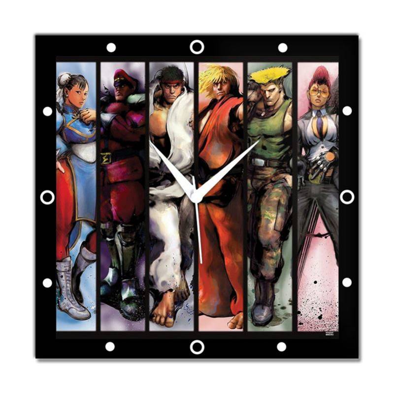 Bluegape Street Fighter Characters Wall Clock - bluegape - 191269
