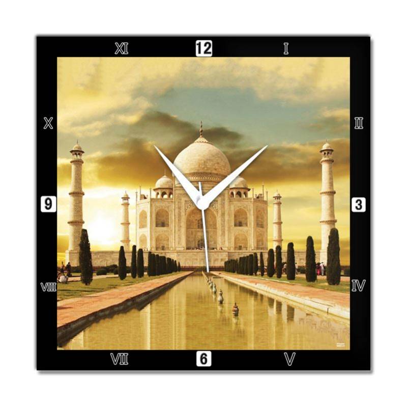 Bluegape Taj Mahal World Monument Wall Clock - bluegape - 192763