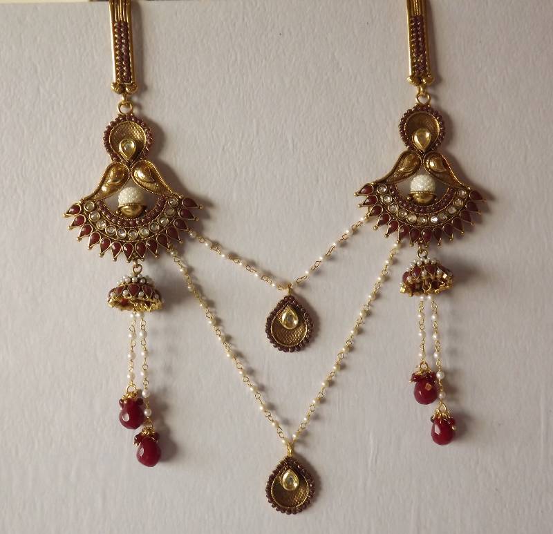 Double Antique Chaabi Guchha - Bhamini Jewellery & Accessories - 194007