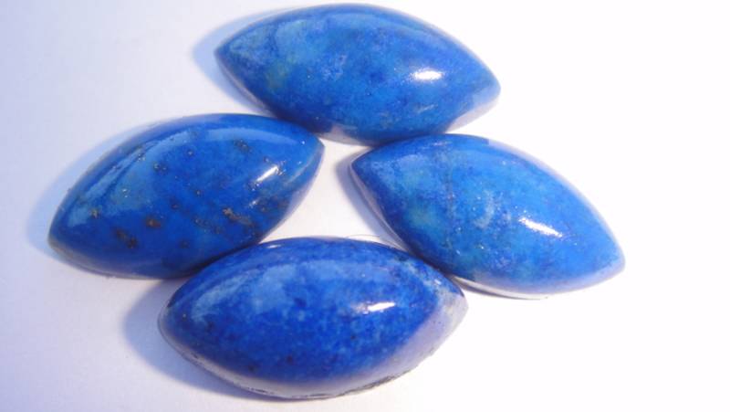 34.2ct dark blue lapis gemstone - ojaswin jewells - 1568395