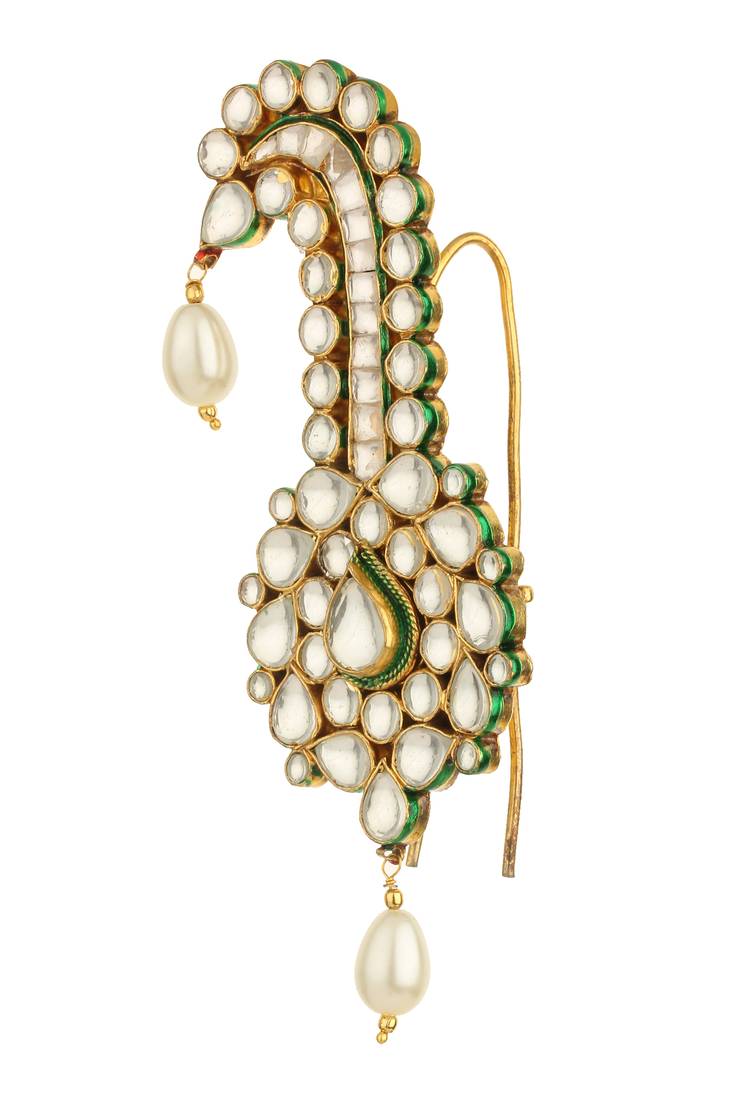 Pure Collection Indian Groom Wear Kundan Kalgi For Men - Dilan Jewels ...