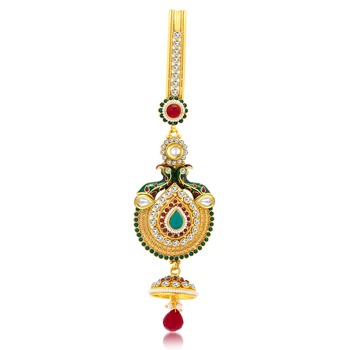 Divine Peacock Gold Plated Chabi Challa For Women - Sukkhi Online ...