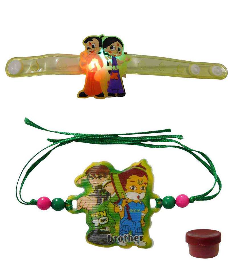 Affectionate of two kids' favourite cartoon character rakhi - Laviva ...