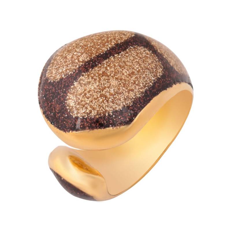 Gold color klee giraffa ring for women - Shaze - 1746460