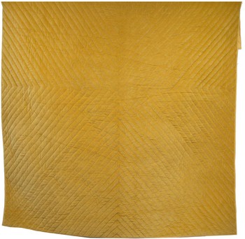 Mustard Velvet Quilt And Blankets For Winters - REME - 1754456