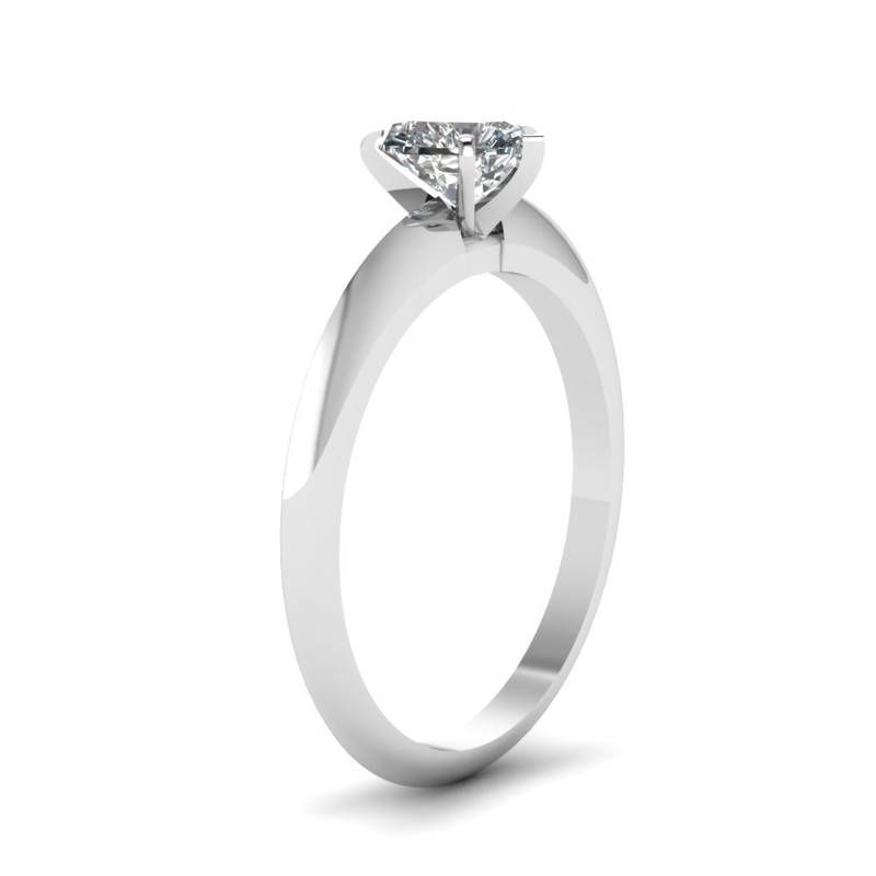 Wedding Engagement Bridal Flower Design White Stone Studded Solid ...