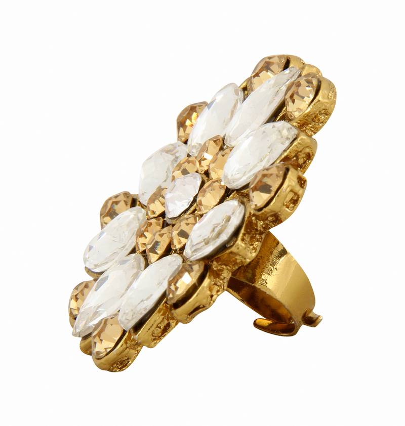 White Crystal Rings - Adoreva - 1795332