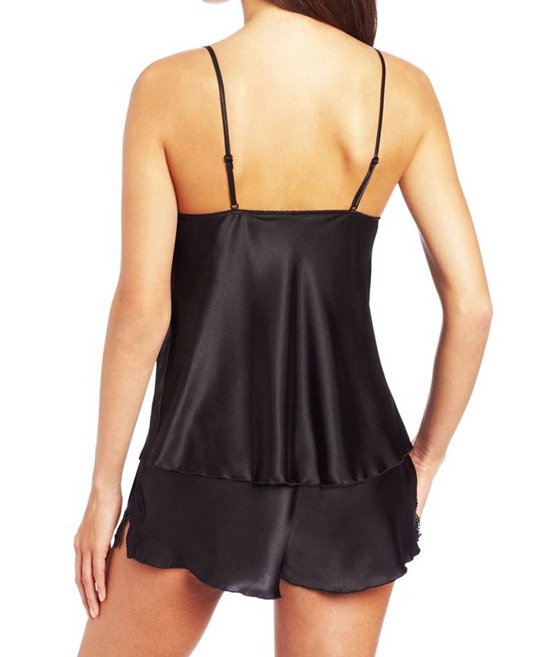 Satin Babydoll Bridal Nighty Night Wear Lingrie - V Brown - 1822778