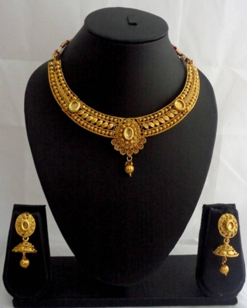 Gold gold_plated necklaces - Lalso Lifestyle - 1922192