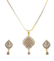 Gold crystal necklace set - AmbitiOne - 1934829