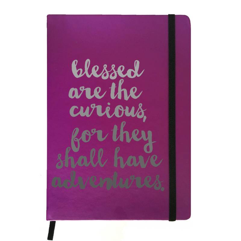 Premium Diary Purple Leather Hardbound Cover Classic Diary - Hamee ...