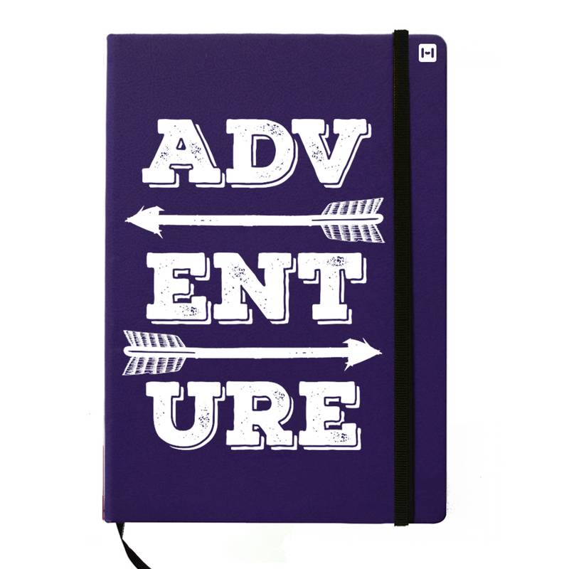 Premium Diary Blue Leather Hardbound Cover Classic Diary - Hamee - 1940312