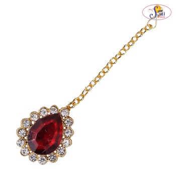 Red diamond necklace-sets - Soni art jewellery - 2011313
