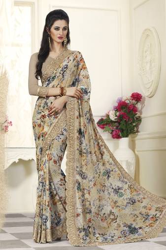 Buy Designer Indian Saree (sari) Online @ Mirraw