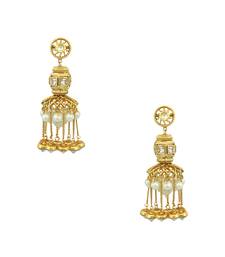 White polki danglers-drops - Orniza - 2054294