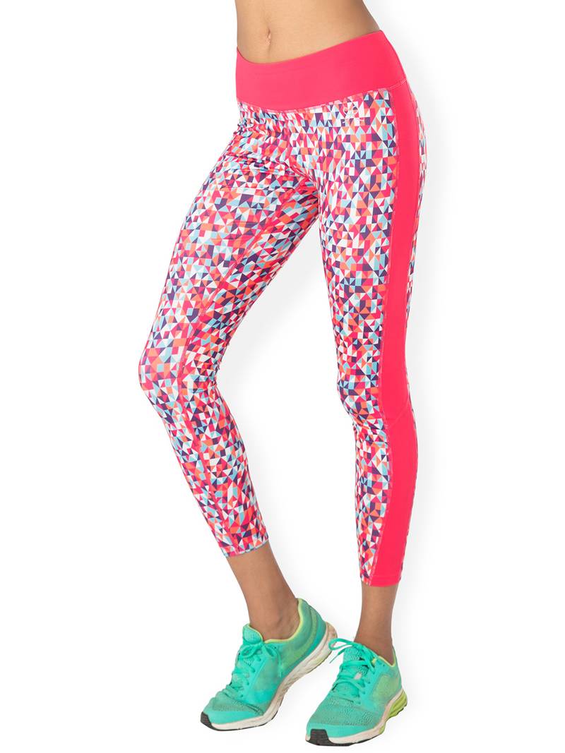 Coral Aztec workout gym wear Full Legging - PrettySecrets - 2067490