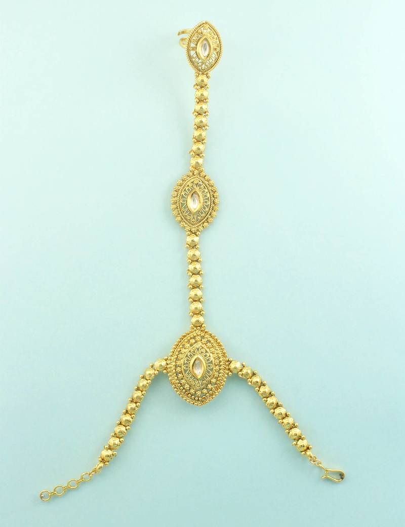 Clear Traditional Haath Panja Phool Jewellery for Women - Orniza ...