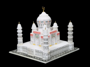 Taj Mahal Miniature (4 Inch) - Indikala - 2074895