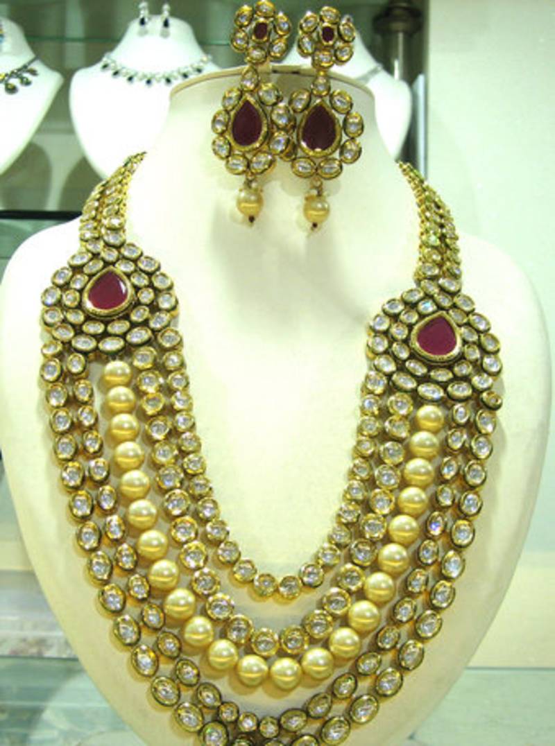 Designer Choker Collection Kundan SET - Royalty - 285402
