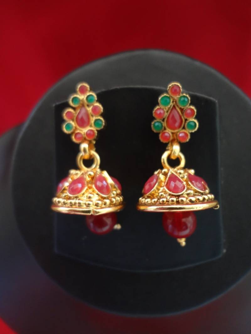 Layered Peacock Rani Haar with Jhumka's - Chic Picks - By Vinti - 295982