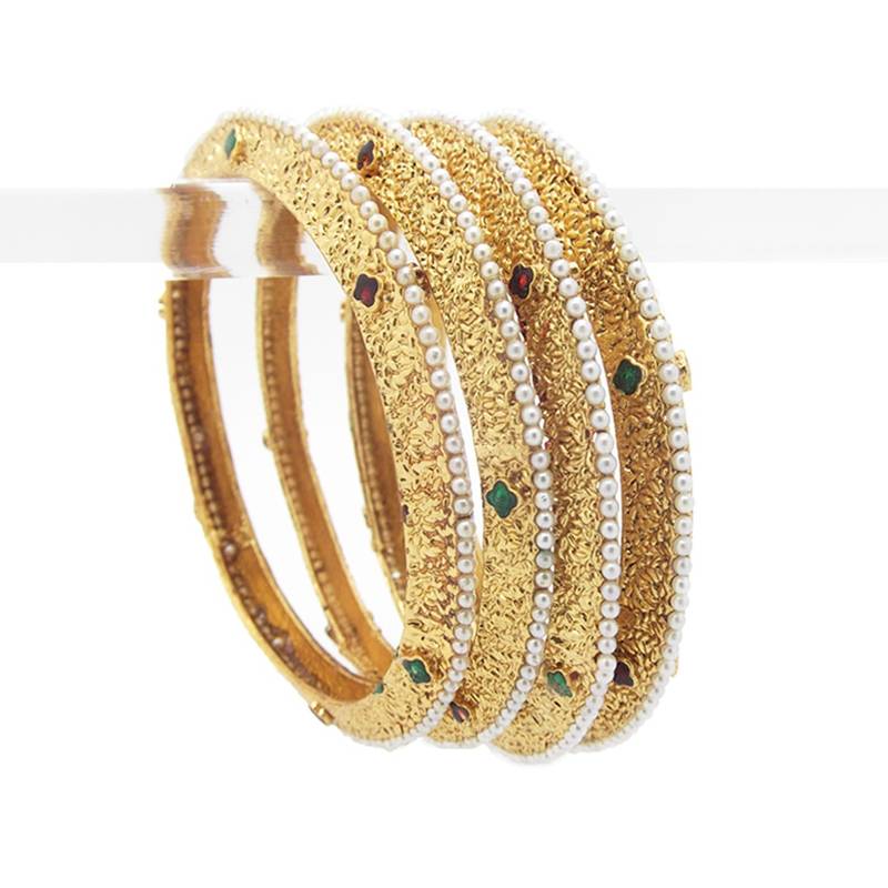 Gold zircon bangles-and-bracelets - Biyu - 2229547