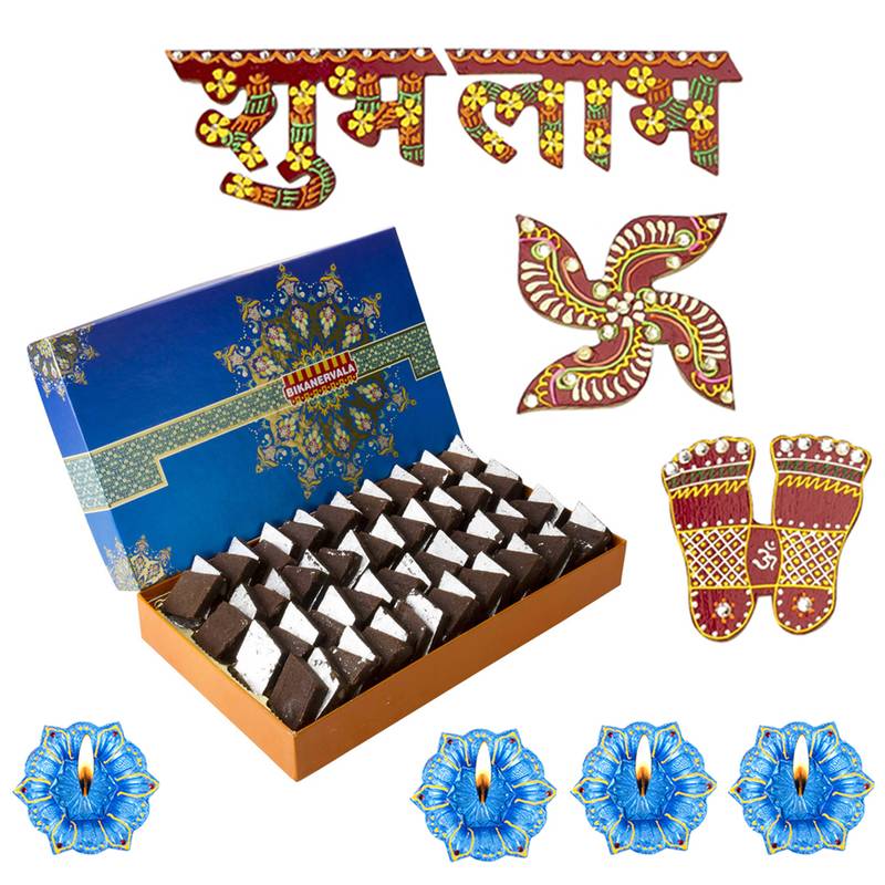 Bikanervala Chocolate Kaju Katli Diwali Hamper - Celebrations - 2283781