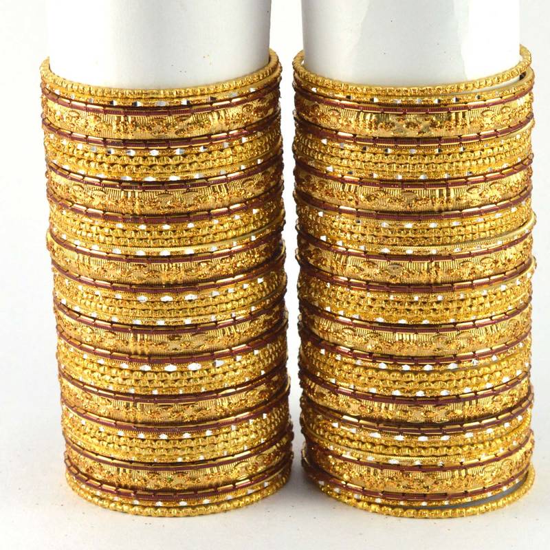 Metal Bangles Set - vidhya_kangan - 309777