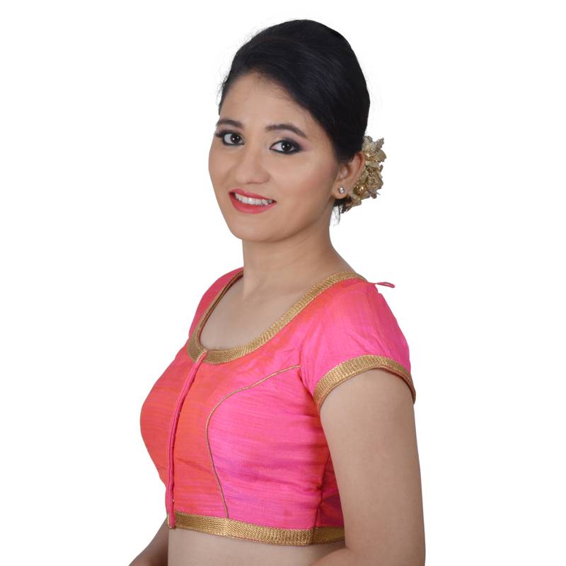 Rani Silk Princess Cut Padded Readymade Blouse - Biyu - 2312753