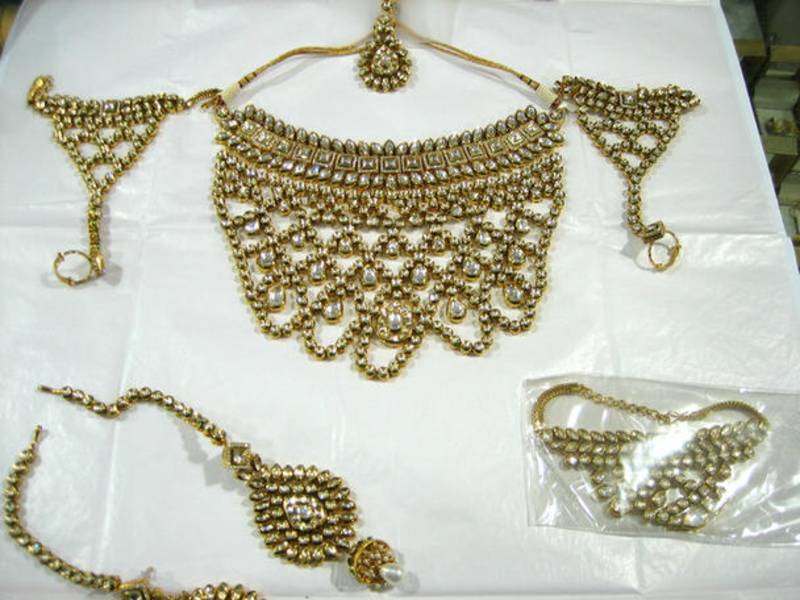 Designer Kundan Royalty 5 pcs Set - Royalty - 311955