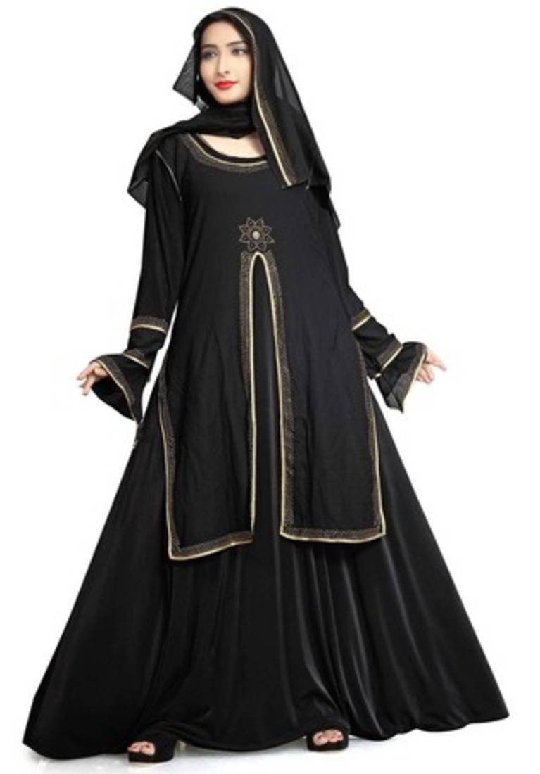 Black Colour Diamond Stone Work Strechable Lycra Fully Stitched Jacket ...