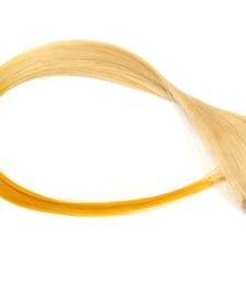 10 Single Clip ins Remy Bleached Stitched Human Hairs 20 inches colour ...