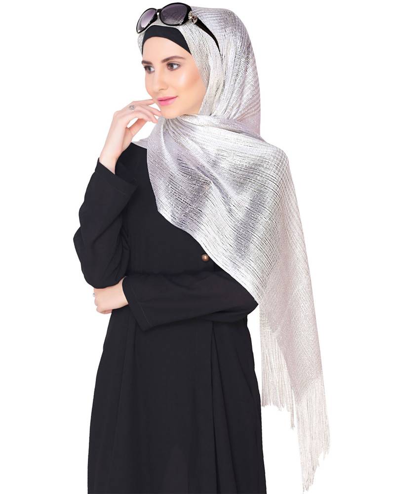 Silver hijab - Modest Forever - 2419643