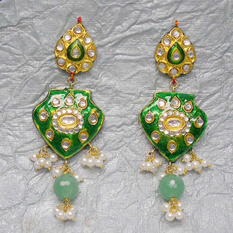 kundan meena jewellery - R.S. King Jewellers - 12356