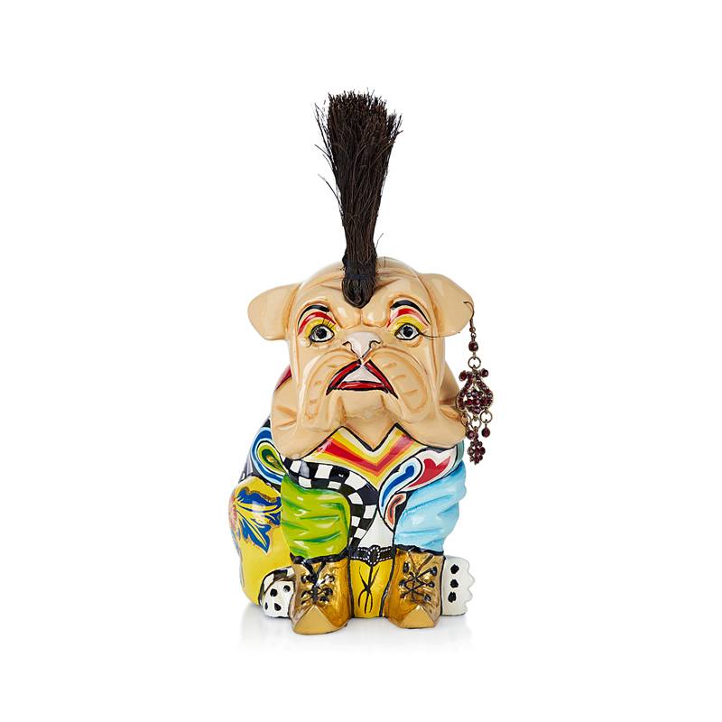 Mohawk Angus Small Bulldog for Home Decor - Shaze - 2429415