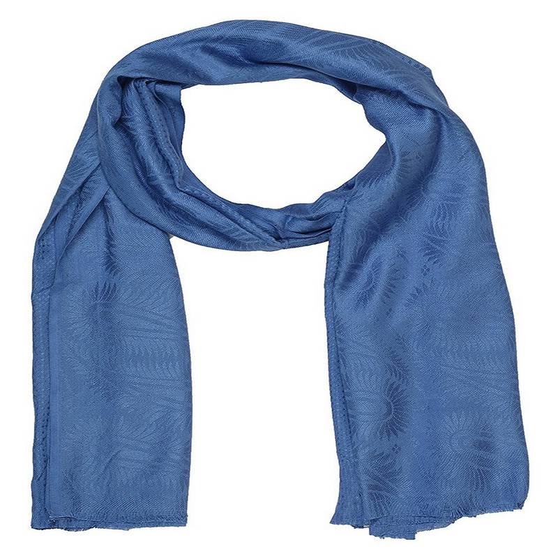 Blue Cotton Islamic Style Stole Daily Wear Arabian Hijab - Mean Zoom ...