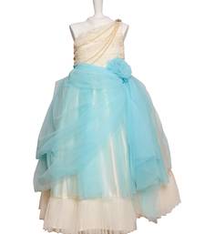 One Shouldered Princess kids wear dress - PINK COW DESIGNS PVT LTD ...