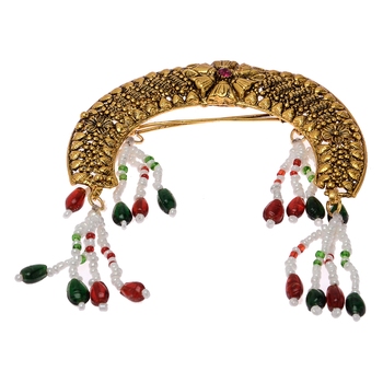 Indian Bollywood Style Traditional Bridal Gold Plated hair-pins - Husna ...