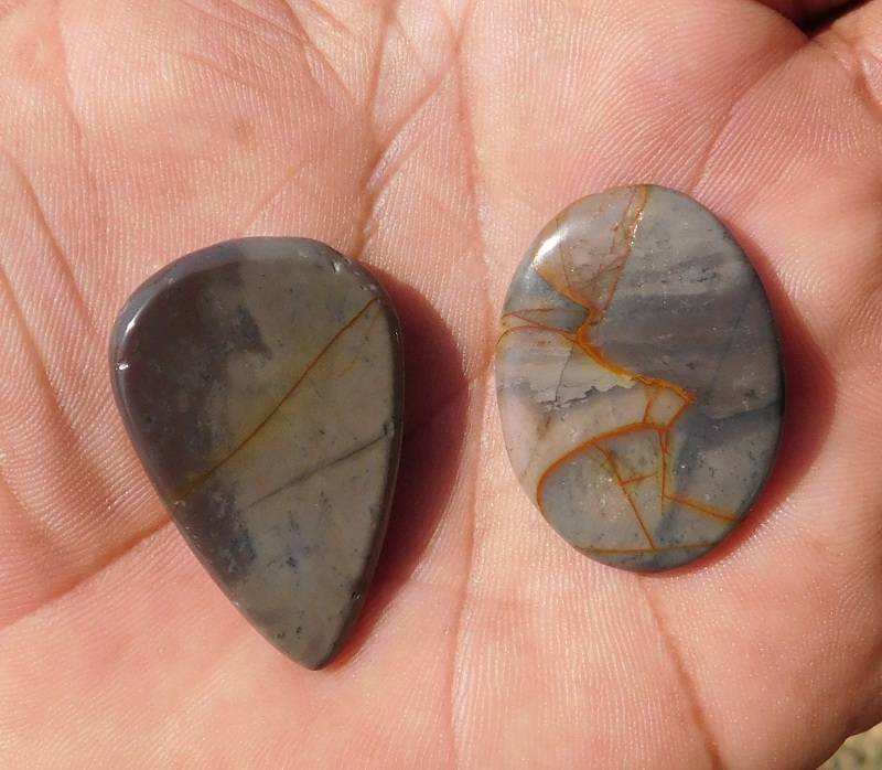 72.5 cts 100% natural antique rock calcy mix lot loose cab gemstone ...