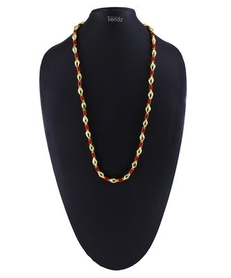 Traditional Kolhapuri Long Bormal With Red Crystals For Womens ...
