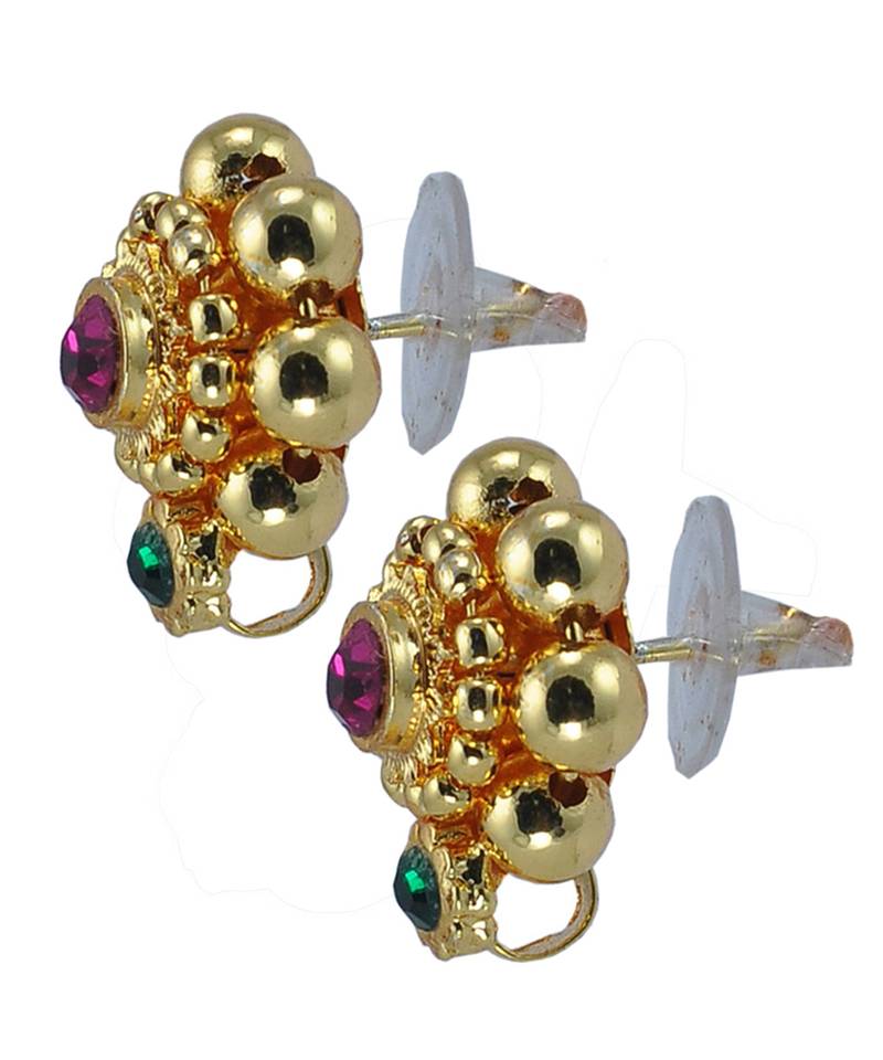 Traditional Handmade Kolhapuri Saaj Jewelley 24K Gold Plated Alloy ...