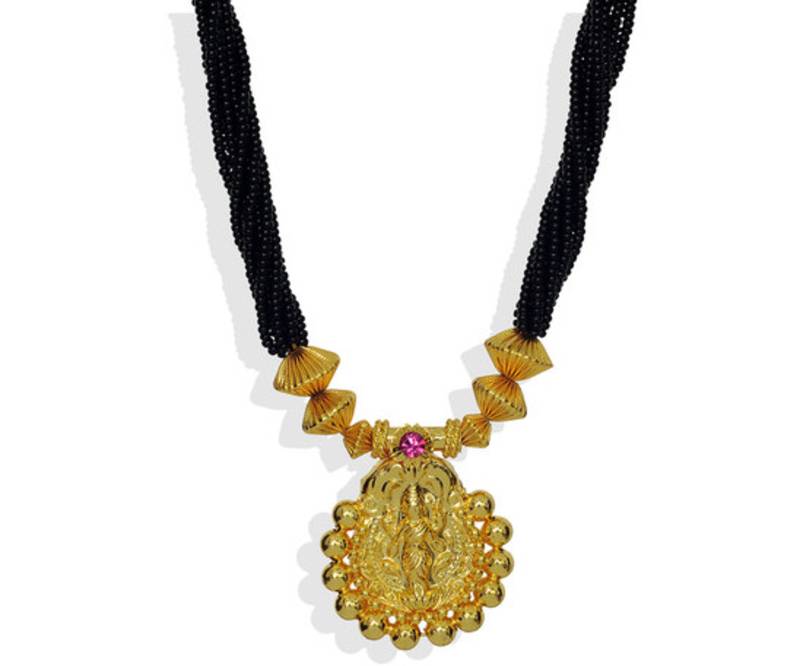 Laxmi Pendant Manchali Mangalsutra - KALAPURI - 354426
