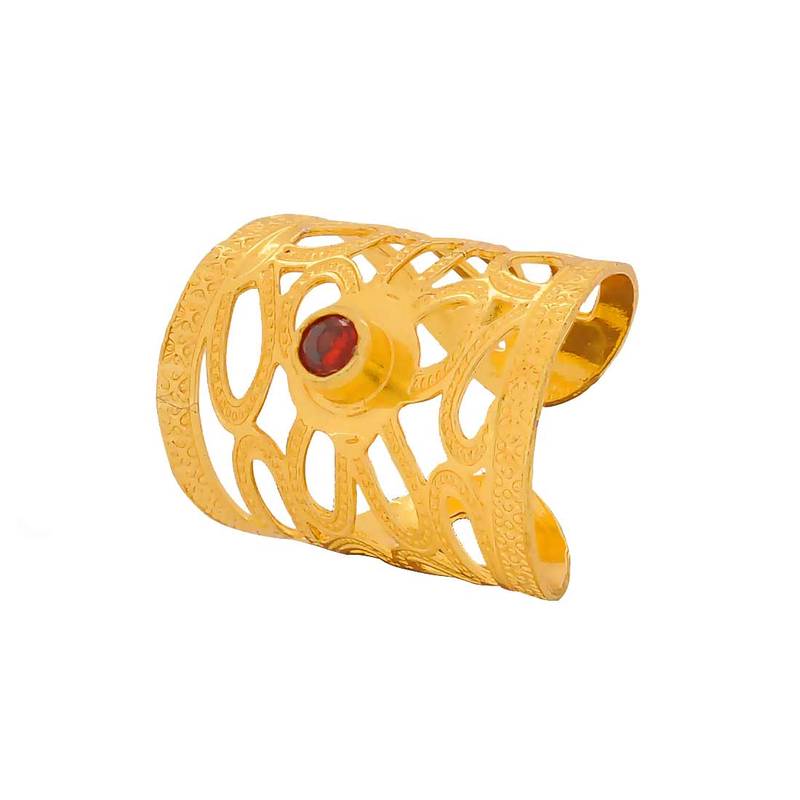 Maroon ring - Maayra ColorWorld - 2632631