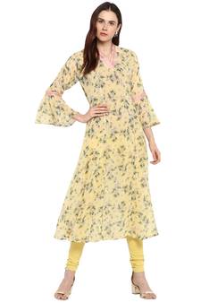 Pure Georgette Kurtis - Buy Designer Georgette Kurtas Online at Low Prices