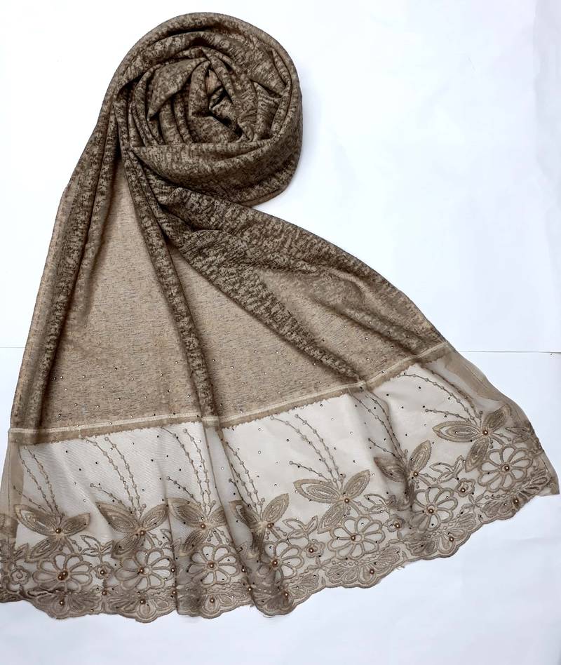 Multicolor Lycra Designer Combo Hijab Stole For Women - Mean Zoom - 2672205