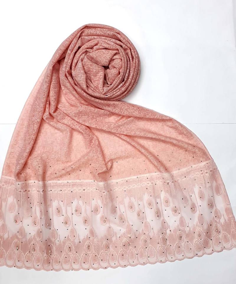 Multicolor lycra designer combo hijab stole for women - Mean Zoom - 2672220