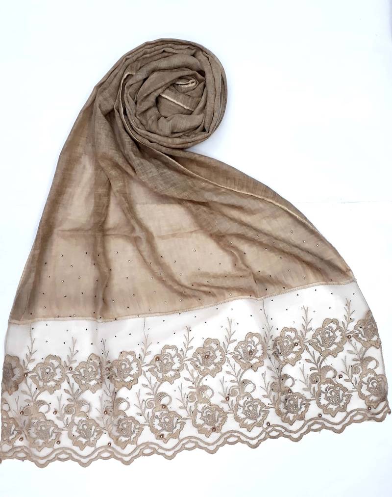 Multicolor cotton designer combo hijab stole for women - Mean Zoom ...