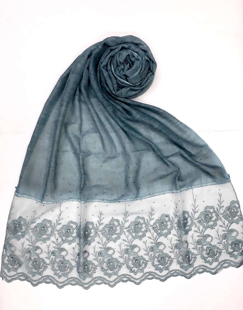 Multicolor cotton designer combo hijab stole for women - Mean Zoom ...