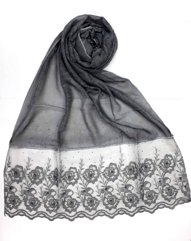 Multicolor cotton designer combo hijab stole for women - Mean Zoom ...