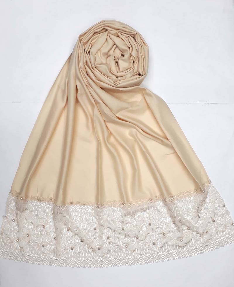 Multicolor Satin Designer Combo Hijab Stole For Women - Mean Zoom - 2672263