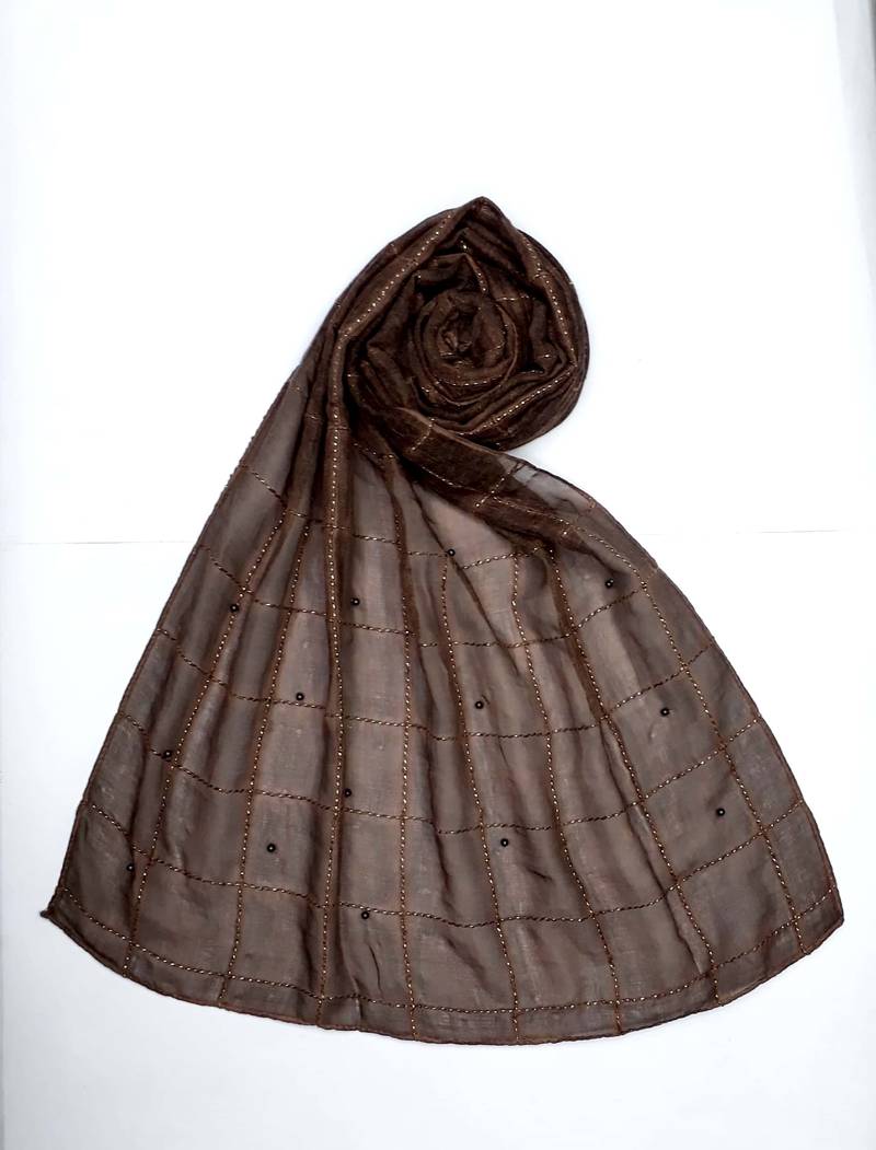 Multicolor cotton designer combo hijab stole for women - Mean Zoom ...